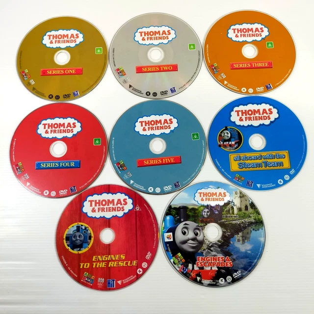 THOMAS & FRIENDS The Tank Engine Series 1-5 Plus Extras DVD PAL R4 ...