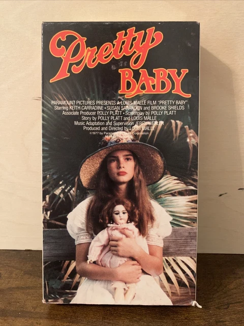 PRETTY BABY VHS Brooke Shields Susan Sarandon - Paramount Video - Rare ...