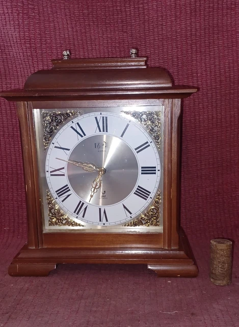 PENDULE JAZ CARTEL Carillon En Bois Horloge De Table Vintage EUR 40,00 - PicClick IT