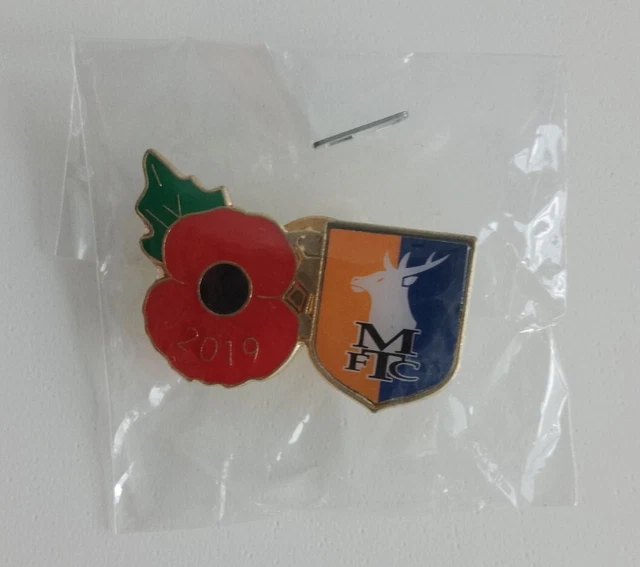 OFFICIAL MANSFIELD TOWN 2019 Crest Pin Badge £5.99 - PicClick UK