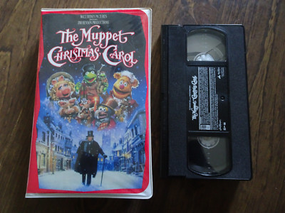 WALT DISNEY JIM Henson's The Muppet Christmas Carol Clamshell (VHS ...