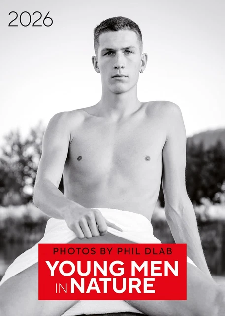 YOUNG MEN IN Nature 2026: Kalender 2026-Dlab, Phil-Calendario EUR 40,00 ...