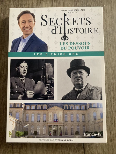 COFFRET 3 DVD Secrets D'histoire : Les Dessous Du Pouvoir : De Gaulle ...