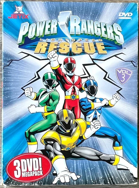 POWER RANGERS - Lightspeed Rescue Megapack Vol. 3 (Episoden 19-29) 3 ...