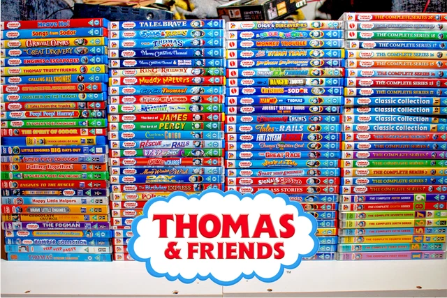 THOMAS & FRIENDS UK DVD Collection 115+ DVDs Bundle Set w Rare Discs ...