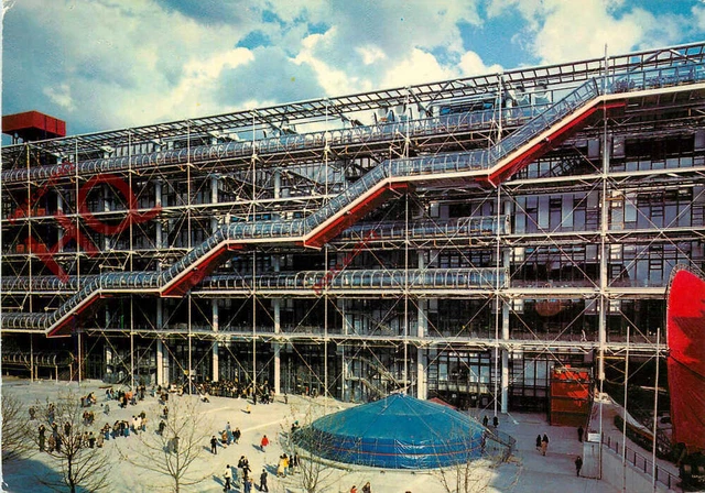 PICTURE POSTCARD::PARIS, CENTRE Georges Pompidou EUR 3,12 - PicClick IT