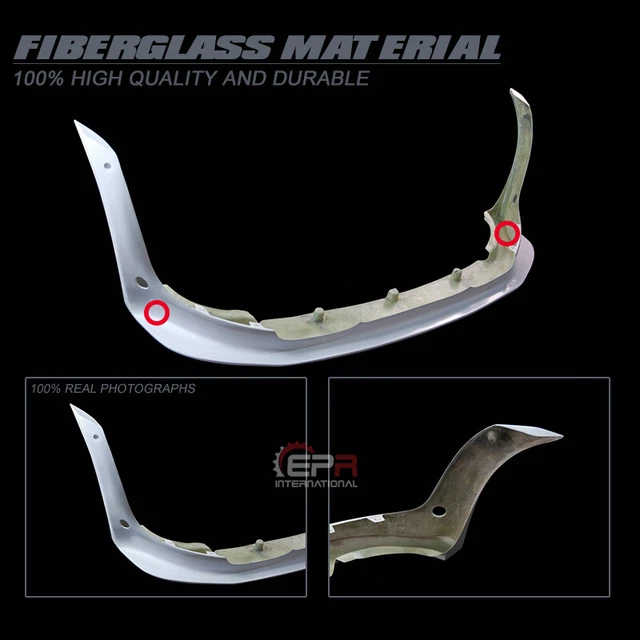 FOR MINI COOPER F56 JCW Challen Type Front Bumper Diffuser Lip FRP ...