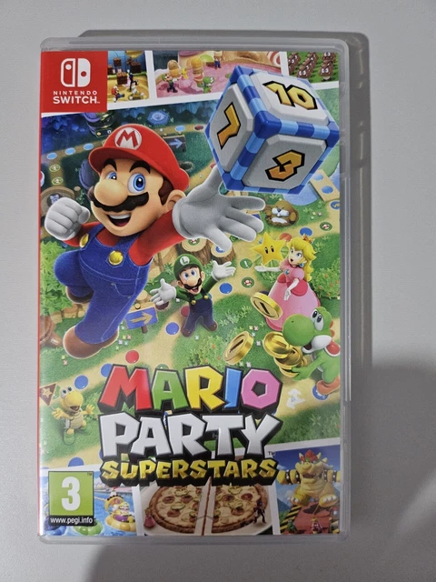 MARIO PARTY SUPERSTARS (Nintendo Switch, 2021) Gioco + Custodia EUR 38 ...