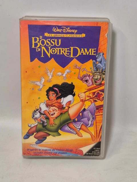 CASSETTE VIDÉO VINTAGE VHS Walt Disney Le Bossu de Notre-Dame VF EUR 4,90 - PicClick FR