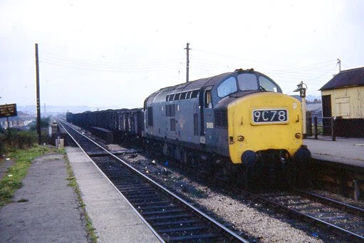 ORIGINAL COLOUR SLIDE of D6955 BR class 37 diesel loco £3.99 - PicClick UK