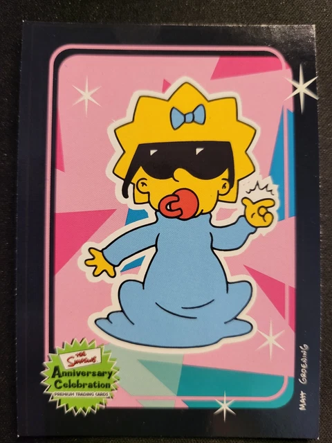 CARTA MAGGIE 2006 Inkworks The Simpsons Anniversary Beatnikids #75 EUR ...