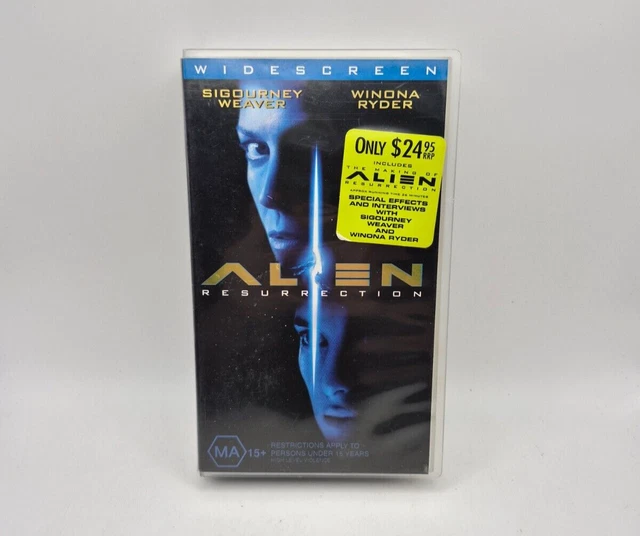 ALIEN RESURRECTION VHS Video Tape PAL Widescreen Edition + Special ...