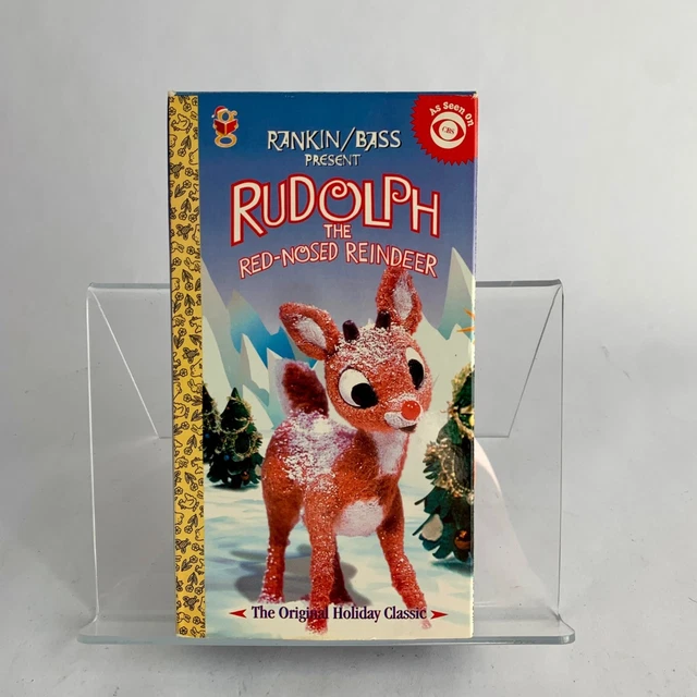 RUDOLPH THE RED-NOSED Reindeer Original Holiday Classic CBS VHS Vintage ...