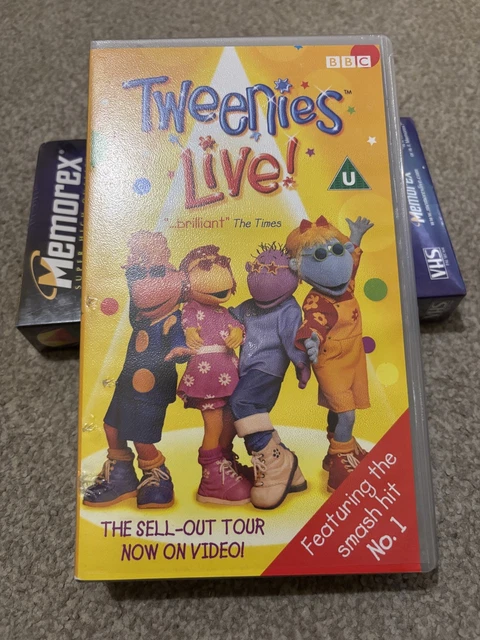 BBC TWEENIES LIVE! (2001) VHS Kids' Video 90’s/00’s Retro children’s £5 ...