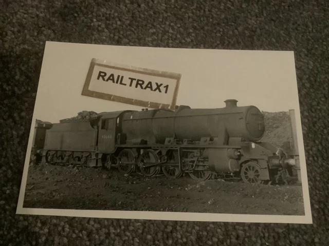 RAILWAY STEAM PHOTOGRAPH - 48648 At Oxley Shed, Wolverhampton - 5/11 ...