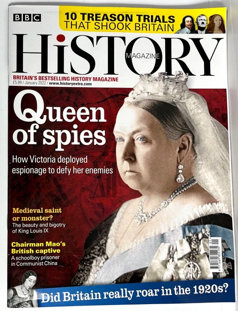 BBC HISTORY MAGAZINE - Queen of Spies Victoria Treason Trials Jan ...