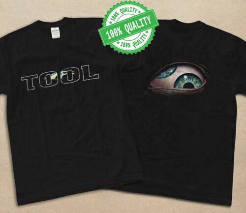 RARE VINTAGE TOOL Aenima Eye T Shirt Black 2003 Sun Faded Rock Band ...
