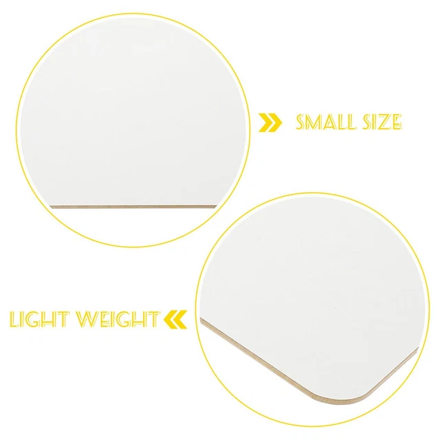 2 PCS ERASABLE White Boards Dry Erase Whiteboard Double Sided Lapboard ...