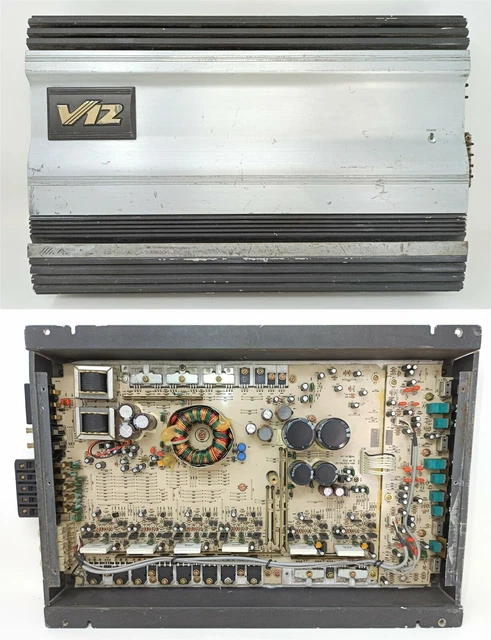 AMPLIFICATORE ALPINE V12 mrv-f357 hifi car audio old school car sound ...