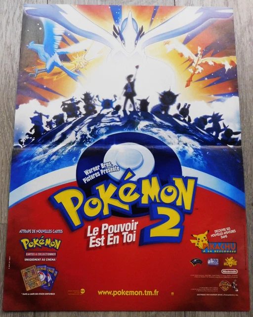 POKEMON 2 AFFICHE ORIGINALE Poster 40x60cm 15"23 1999 EUR 15,00 ...
