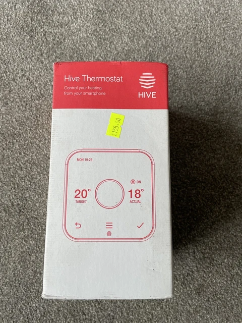 HIVE MINI V4 Smart Wireless Thermostat, Reciever And Hub £120.28 ...