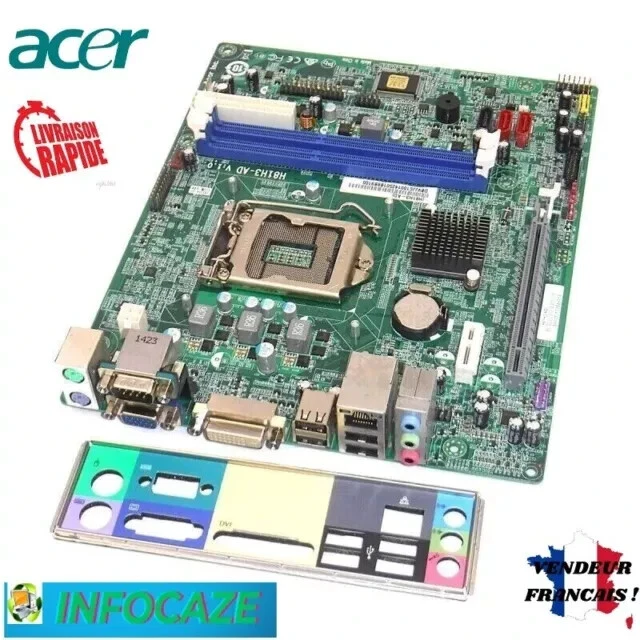 CARTE MÈRE ECS MICRO ATX H81H3-AD V1.0 (ACER X2630G/2632G) SOCKET 1150 ...