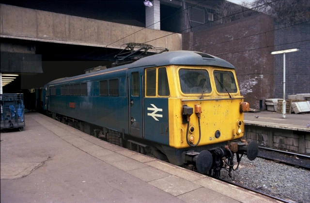 ORIGINAL 35MM NEG & Print A/C Class 87 87017 B'ham New Street - 1984 ...