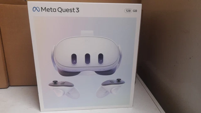 META QUEST 3 128Gb Virtual Reality Headset. Brand New Sealed 💯 £350.00 ...