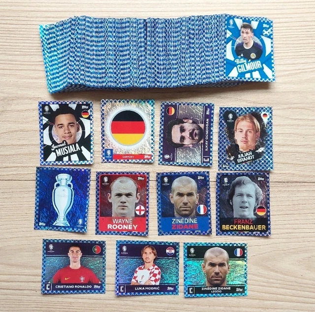 TOPPS EURO 2024 - sticker Swiss parallel - Euro border - Switzerland ...