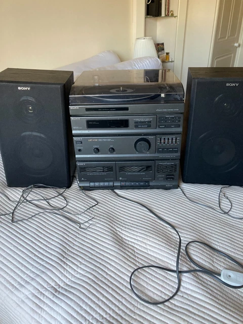 SONY LBT-V102 HI-FI Component Stereo Stack System with Speakers £31.92 ...