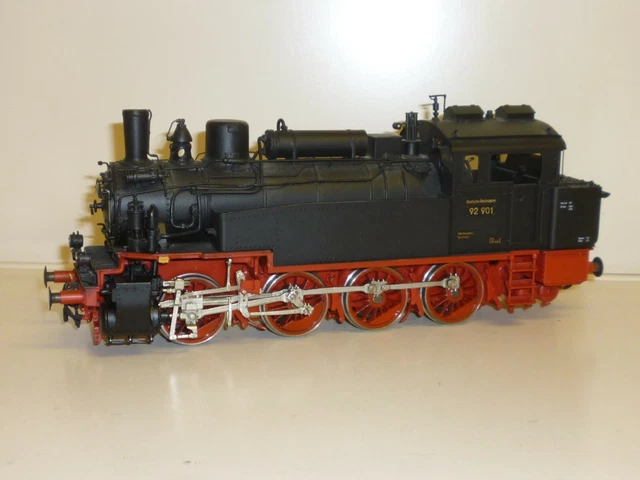 EUROTRAIN/ HÜBNER SPUR 0: Dampflok Br 92 901 der DRG, Ep II, Messing ...