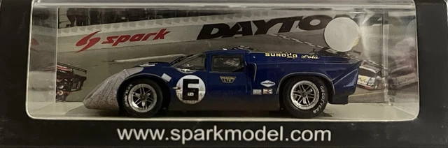 SPARK 1/43 43DA69 Lola T70 Mk3B Chevrolet #6 24h Daytona 1969 Donohue ...