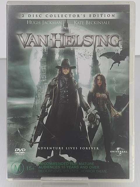 VAN HELSING DVD Hugh Jackman, Kate Beckinsale, Richard Roxburgh, David ...