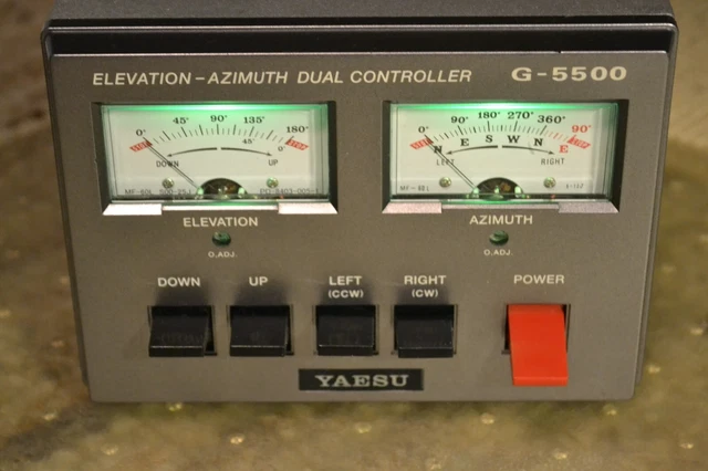 YAESU CONTROLLER G-5500 with Antenna Rotator Kenpro KR-500 $1,400.00 ...