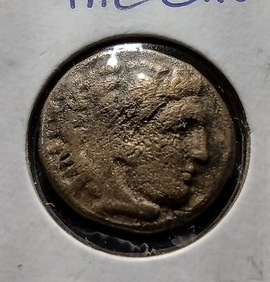 ALEXANDER THE GREAT bronze unit – Genuine ancient Greek Coin 336-323 BC ...