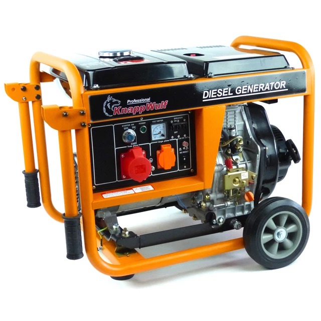 KNAPPWULF DIESEL GENERATORE KW5500-3 Gruppo Elettrogeno Di Emergenza 3 ...