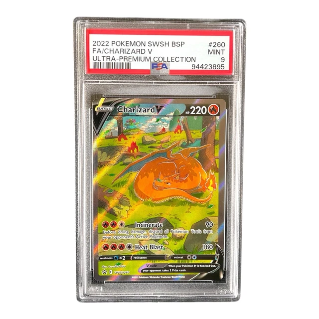 POKEMON CARD CHARIZARD V SWSH260 Promo Ultra Premium Collection english ...