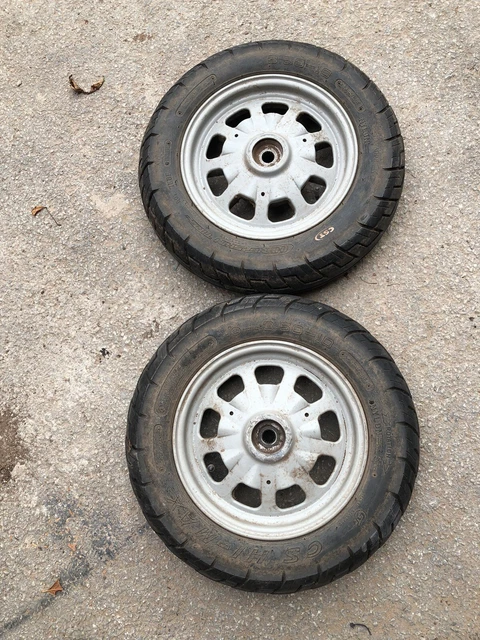 MOBILITY SCOOTER TGA Breeze Wheels + Tyres Back Pair £88.00 - PicClick UK
