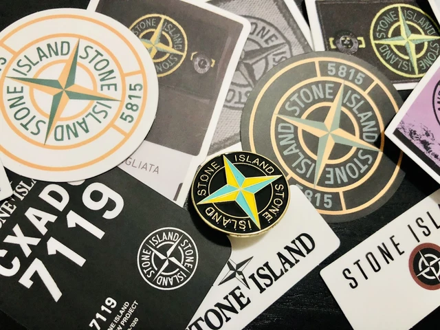 STONE ISLAND SPILLA +10 Adesivi casual hooligans stickers pins ultras ...