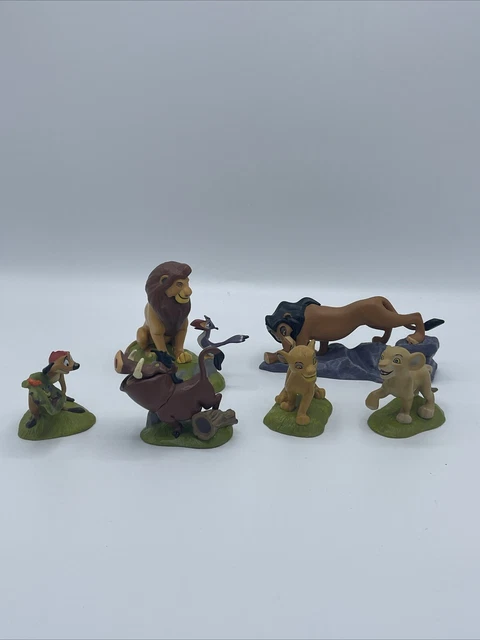 DISNEY LION KING action figures set simba Nala Scar Timone And Pumba ...