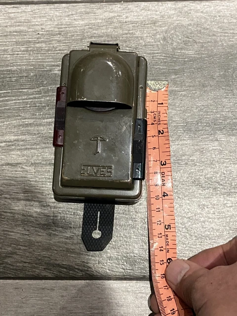 VINTAGE ORIGINAL WW2 Swiss Army Military Lamp FLASHLIGHT ELVES ...