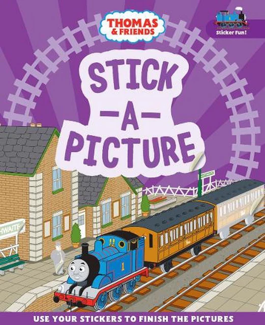 STICK A PICTURE by Thomas & Friends Paperback Book $18.51 - PicClick AU