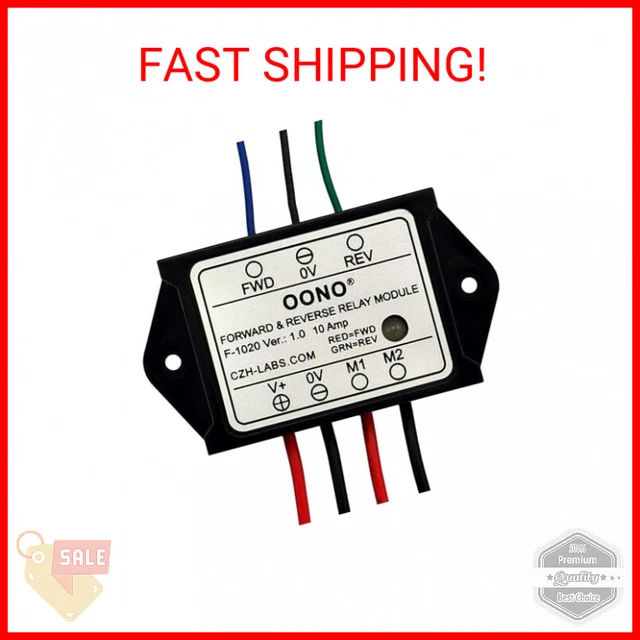 OONO FORWARD AND Reverse Relay Module for Motor/Linear Actuator ...
