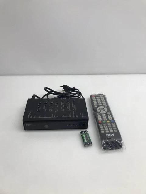 RÉCEPTEUR/ENREGISTREUR CGV ETIMO 2 To TNT HD double tuner noir EUR 83 ...