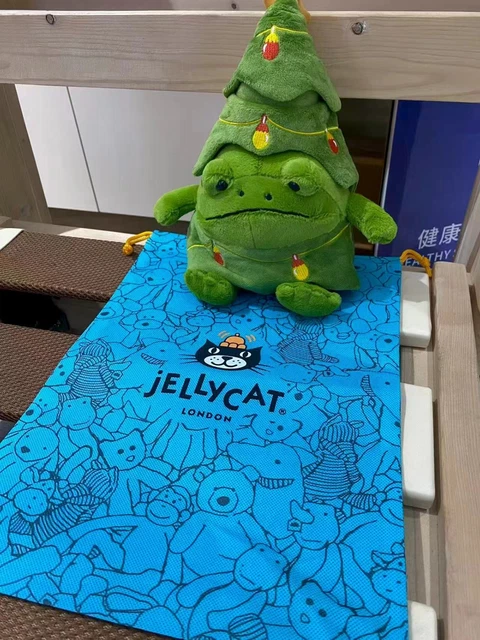 JELLYCAT CHRISTMAS TREE Ricky Rain Frog plush doll With Tag+ Dust Bag £ ...