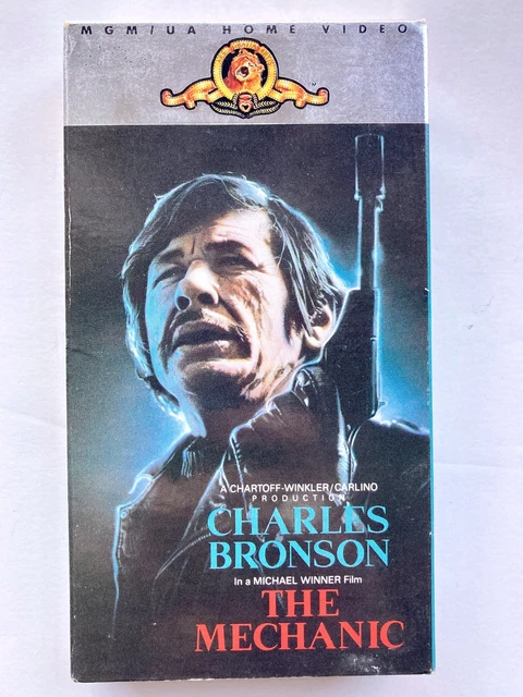 THE MECHANIC, (VHS, 1972) Charles Bronson Action 1988 Release Pre-owned ...
