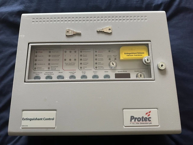 KENTEC SIGMA XT Extinguishing Conventional Fire Alarm Control Panel ...