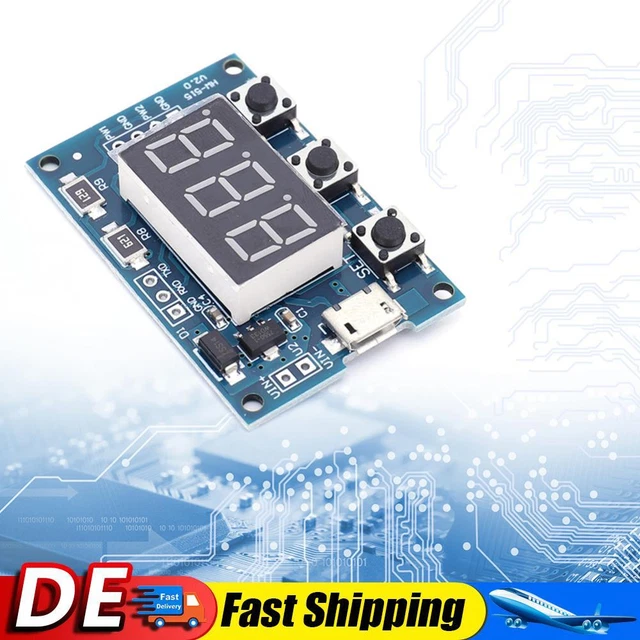 2 CHANNEL SIGNAL Generator Module Digital Pulse Generator 1Hz-150KHz ...