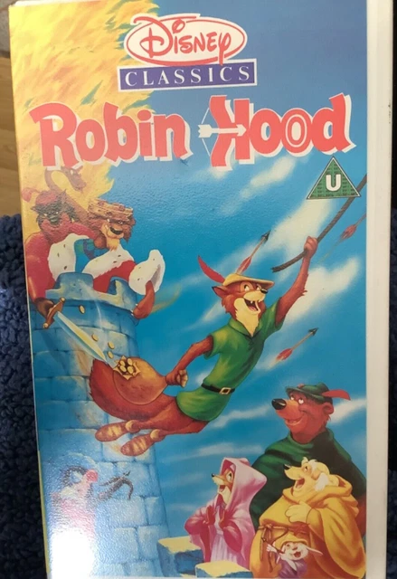 WALT DISNEY ROBIN Hood VHS £10.00 - PicClick UK