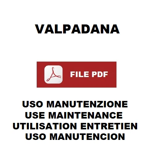 VALPADANA 4RM 2020 2030 RS Manuale uso manutenzione Libretto istruzioni trattore EUR 59,90 ...